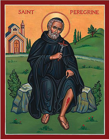 St Peregrine -- Patron of Cancer Sufferers