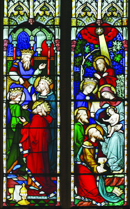 The Epiphany in Stained Glass